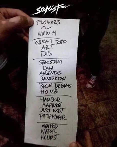 Setlist de Touché Amoré | 19 de Mayo 2017 | Foro Independencia
