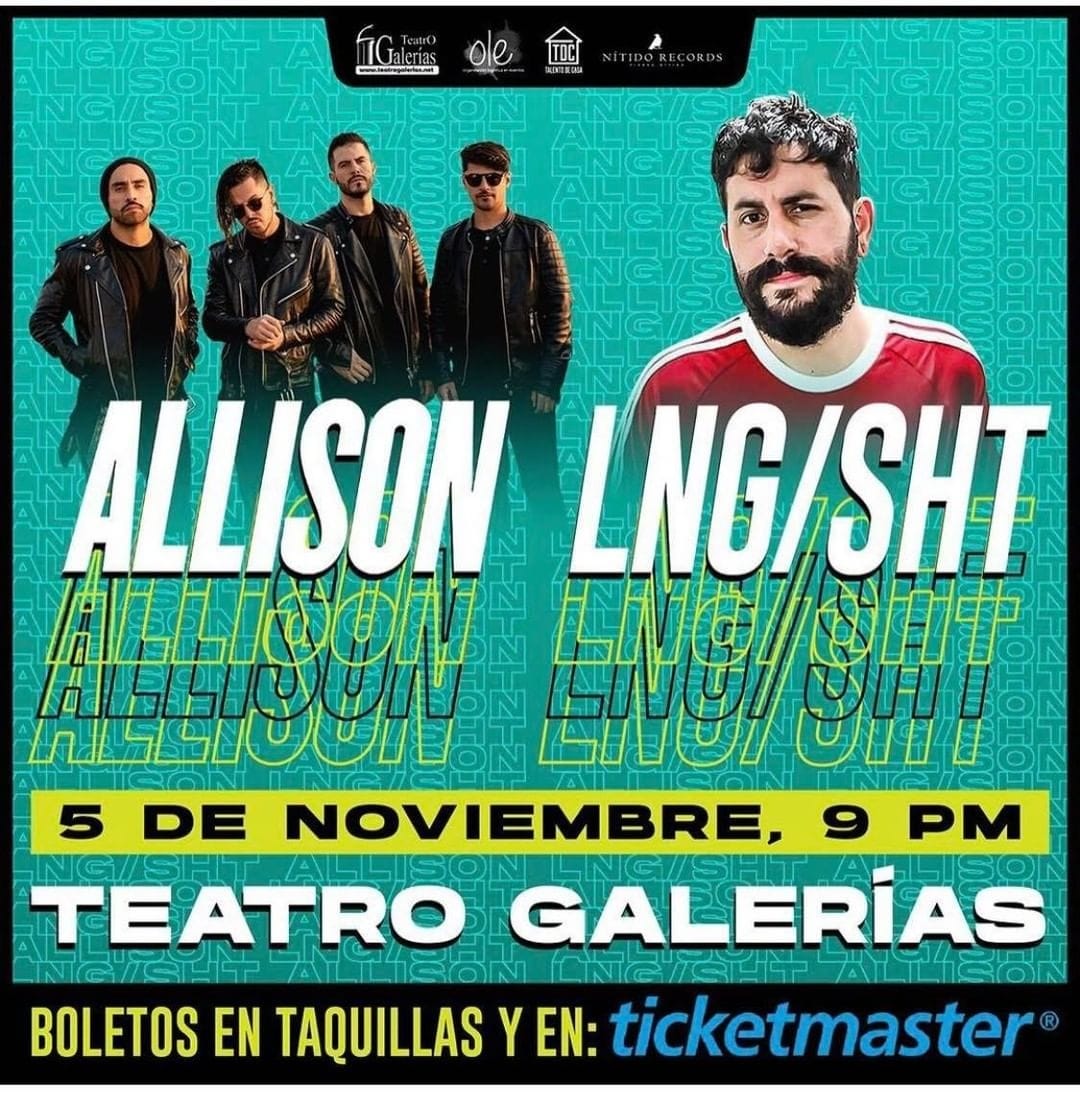 Allison y Lng Sht en una Noche de Punk Rock y Rap