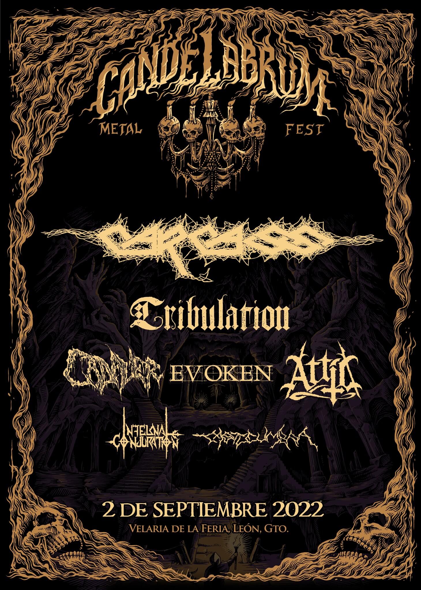 Revelación de Cartel: Candelabrum Metal Fest 2022