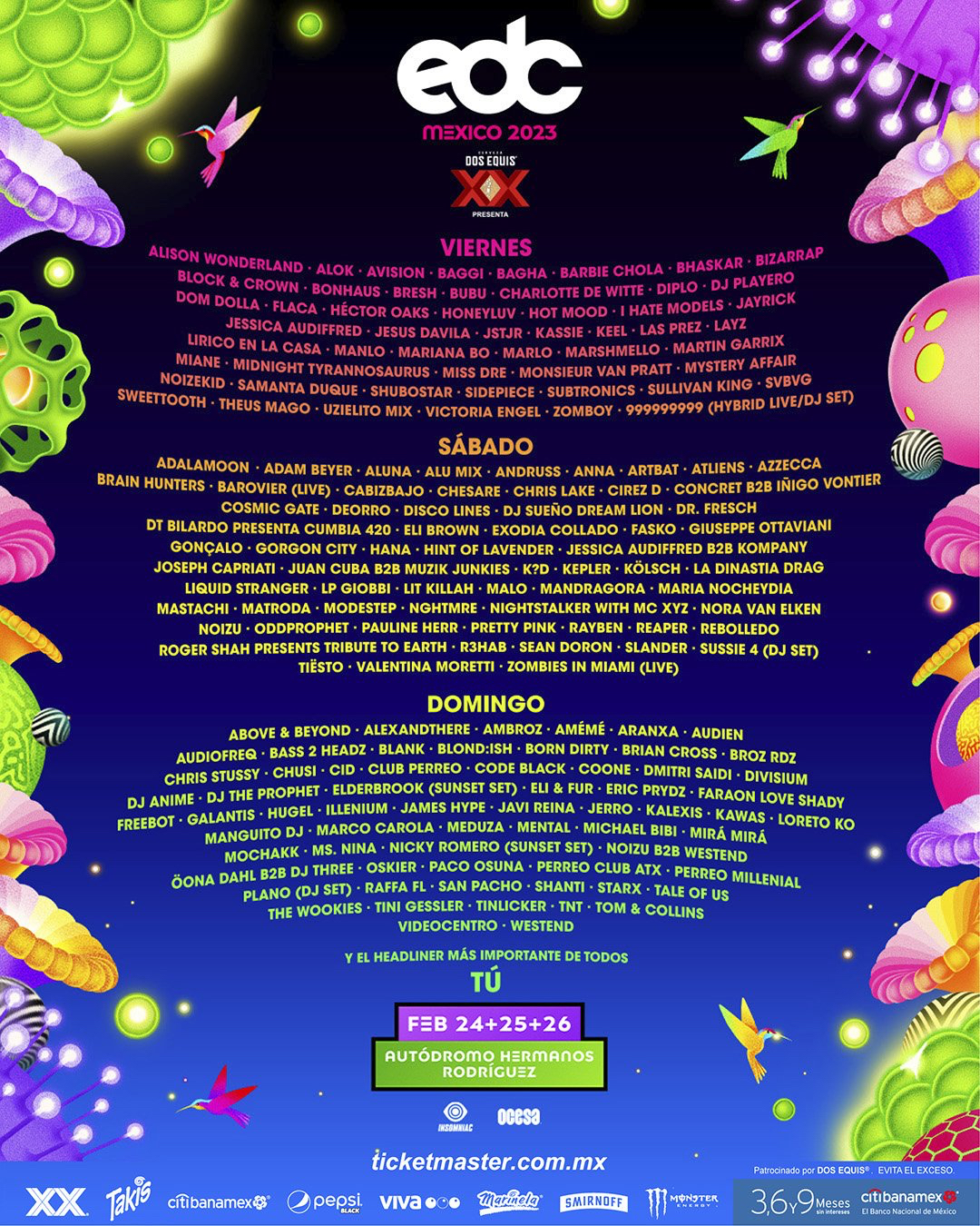 Recomendaciones para EDC México 2023 (domingo) - Setlist.me | Tu guía ...