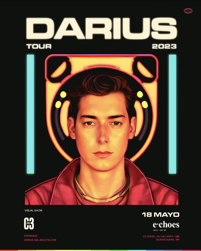 Darius regresa a Guadalajara con OASIS en Visual Show