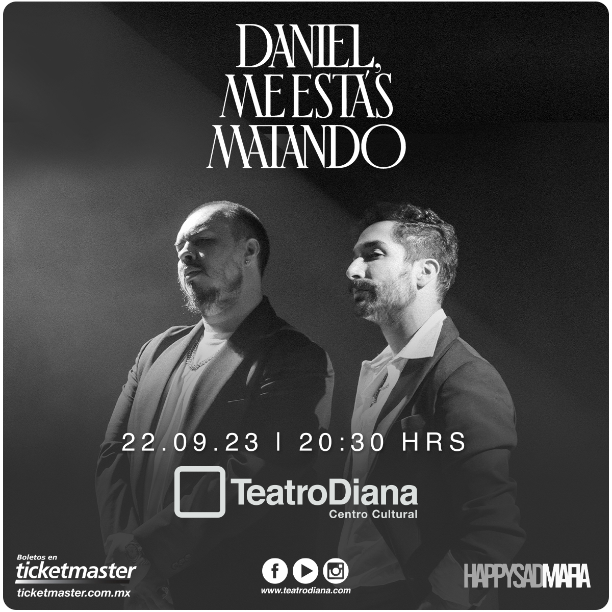 Daniel, Me Estás Matando: El Bolero Glam regresa a Guadalajara