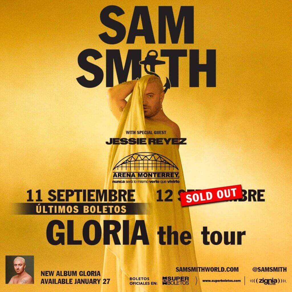 Sam Smith regresa a México con su "Gloria Tour"