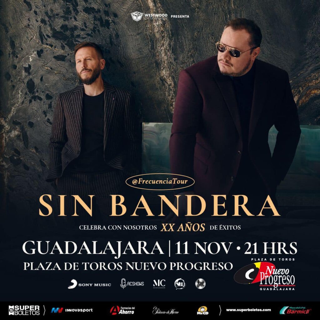 Sin Bandera regresa a tierras tapatías.