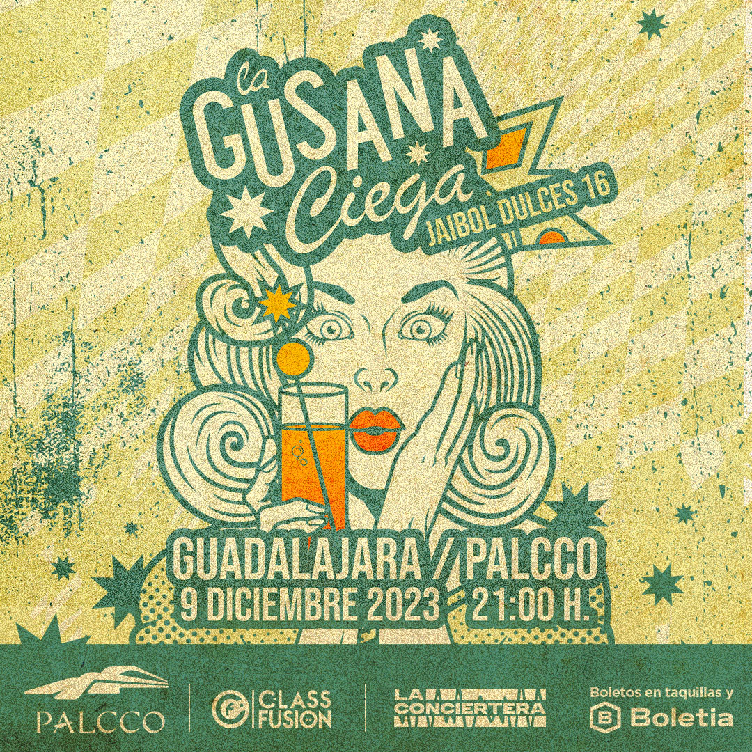 La Gusana Ciega regresa a Guadalajara en Diciembre