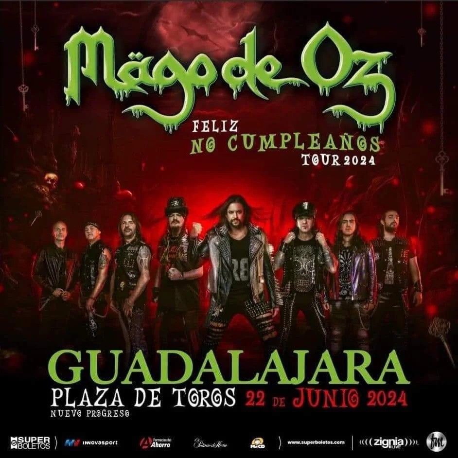 La banda española Mägo de Oz regresa a Guadalajara con su "Feliz No Cumpleaños Tour 2024