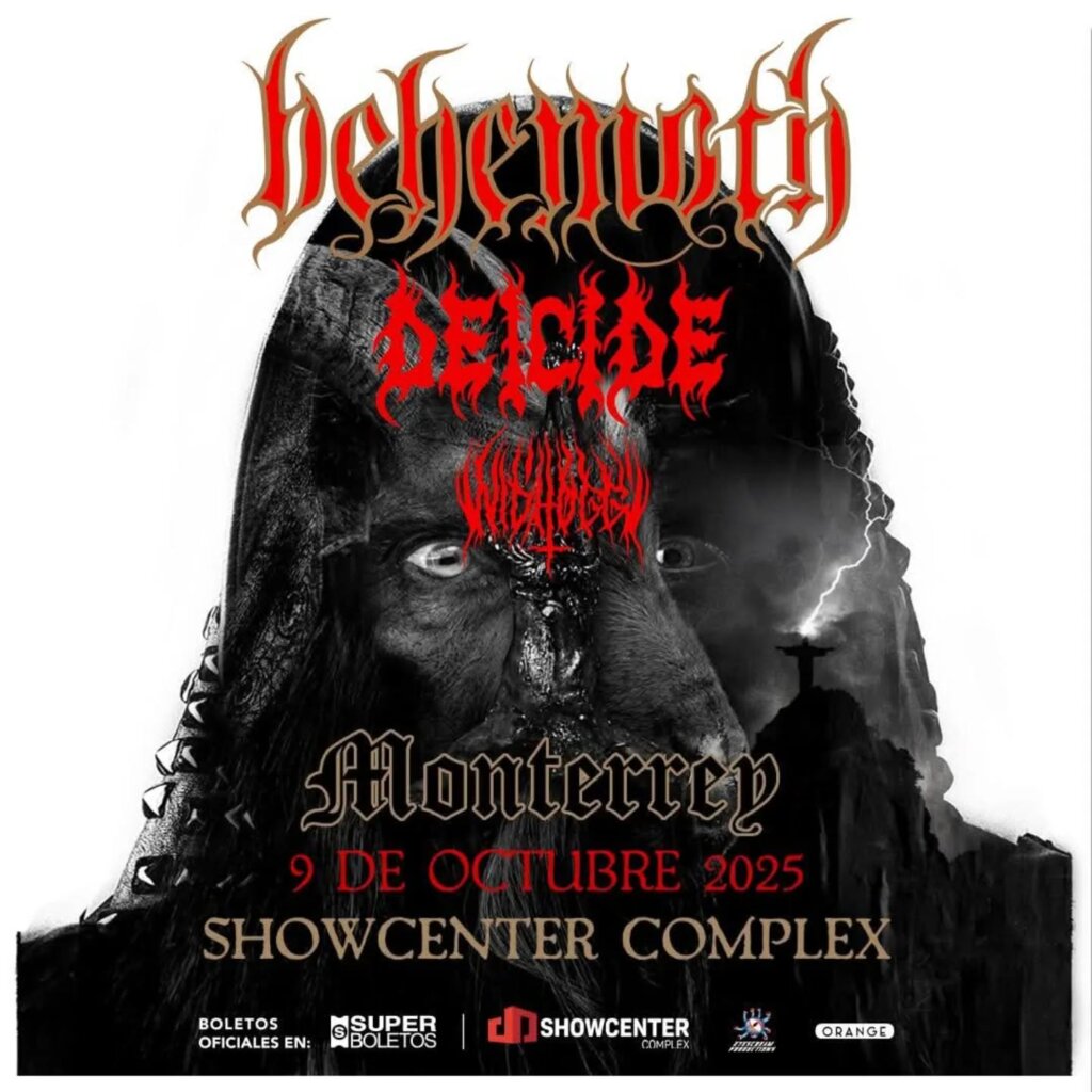 Behemoth, Deicide y Nidhöggr: metal extremo en México.